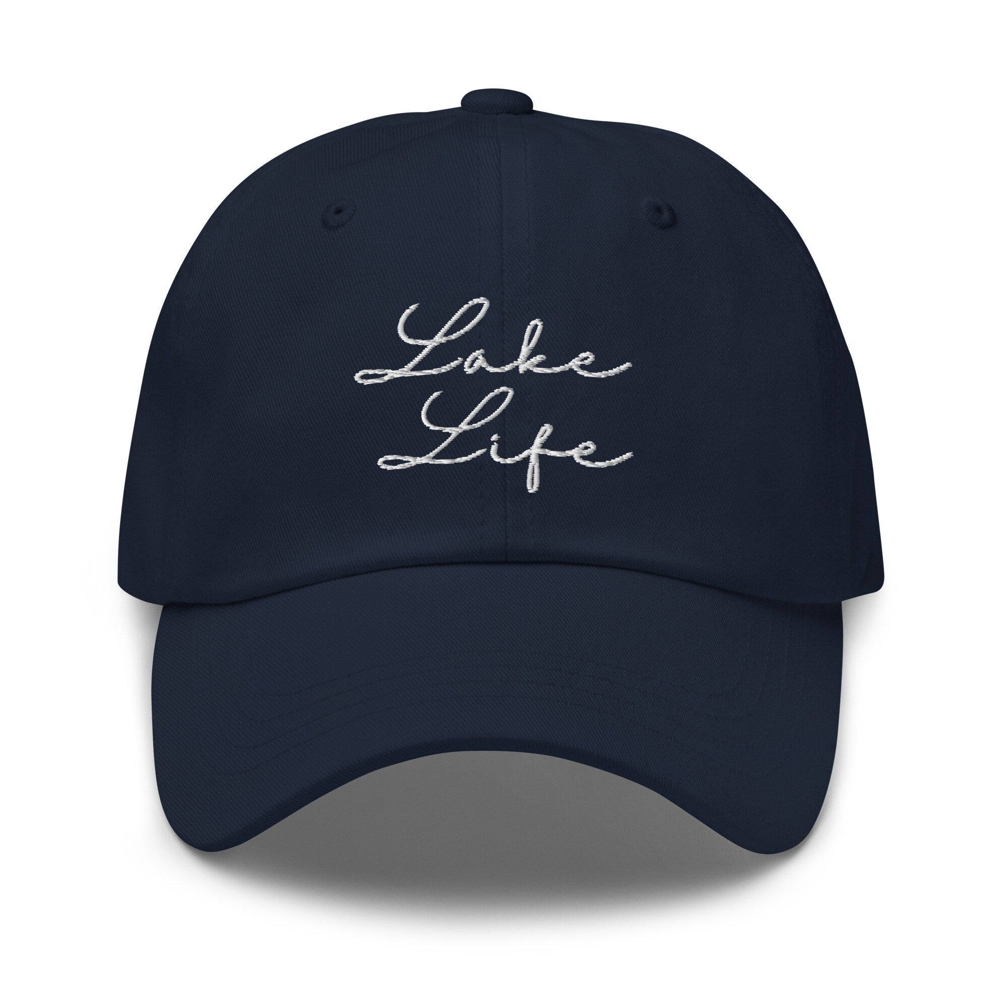 Lake Life Hat - Cottage Essentials - Outdoor Cotton Embroidered ...